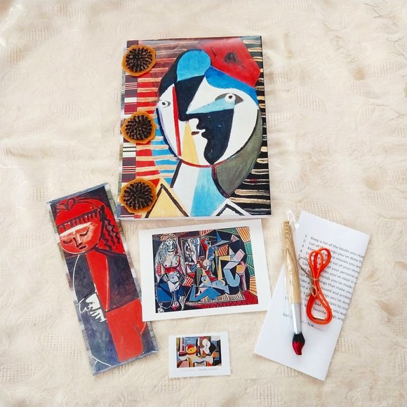 Hand Crafted | Office | Pablo Picasso Journal Handmade One Of A Kind ...